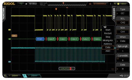 DS2000E Series Digital Oscilloscope